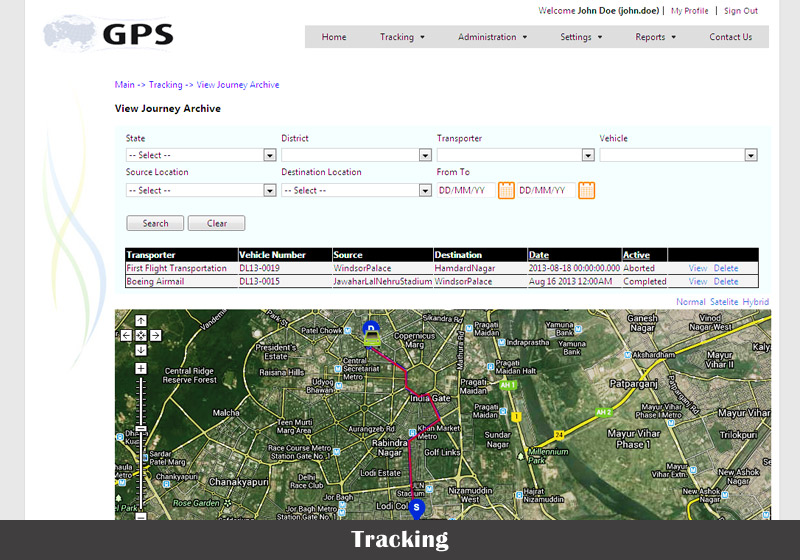 GPS Tracking System