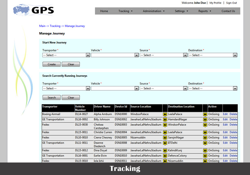 GPS Tracking System
